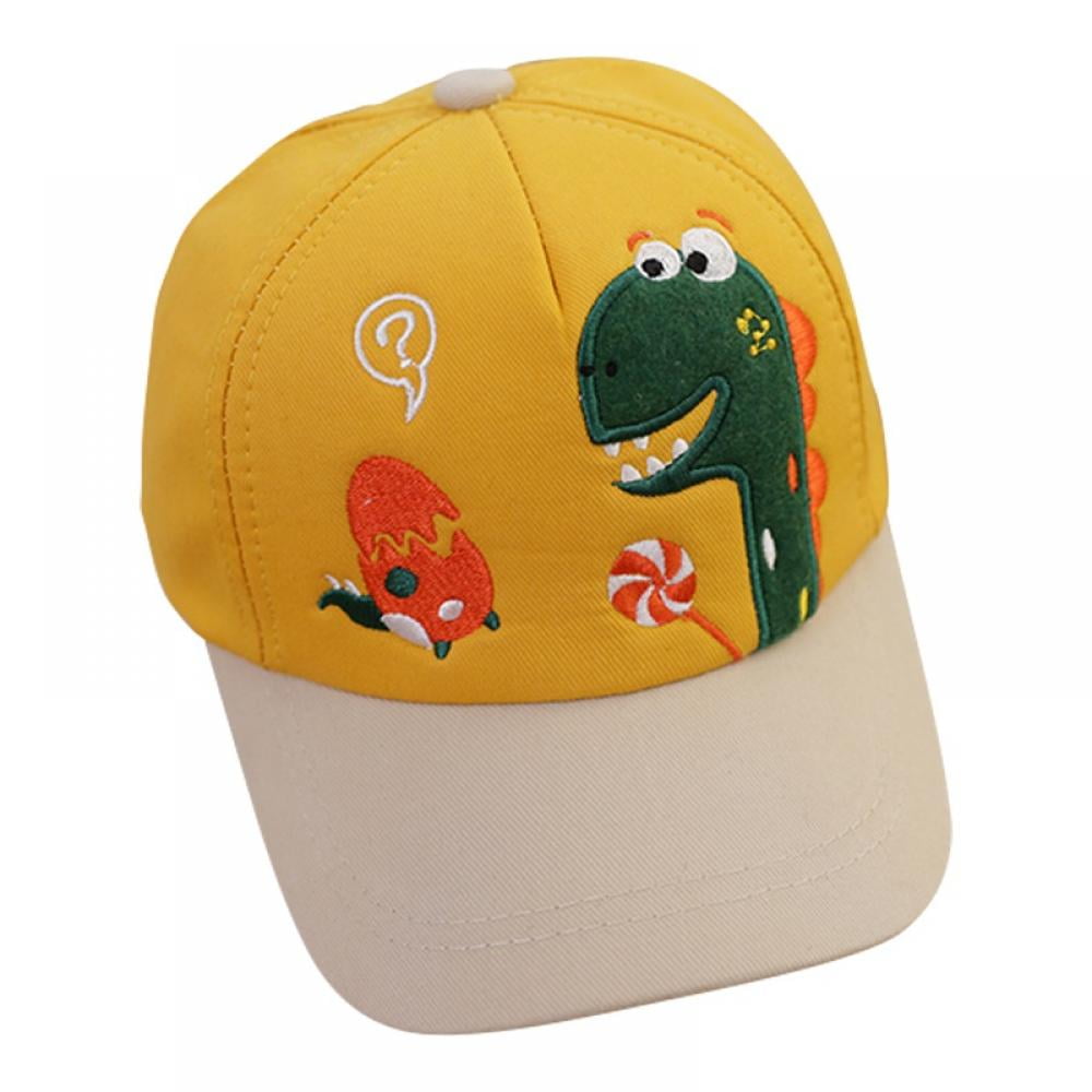 Kids Dinosaur Matching Color Cap Boys Girls Caps Peaked Cap - Walmart.com