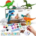 Kids Dinosaur Painting Kit for Kids Dinosaur Toys, DIY Arts and Crafts ...