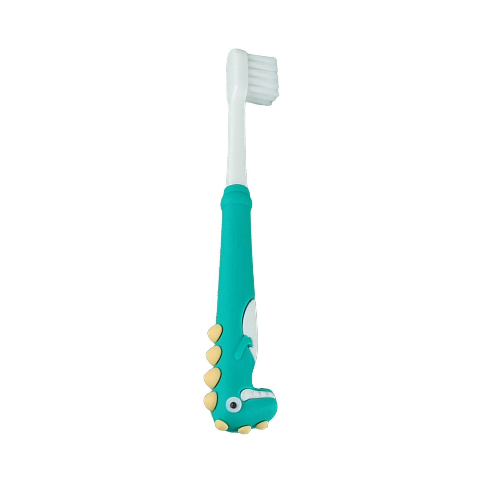 Kids Dinosaur Soft Bristle Toothbrush for Ages 3-12 - Small Head ...