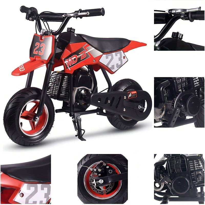 Kids Dirt Bike,Perfect Starter Gas Dirt Bike with Comfortable off-road ...