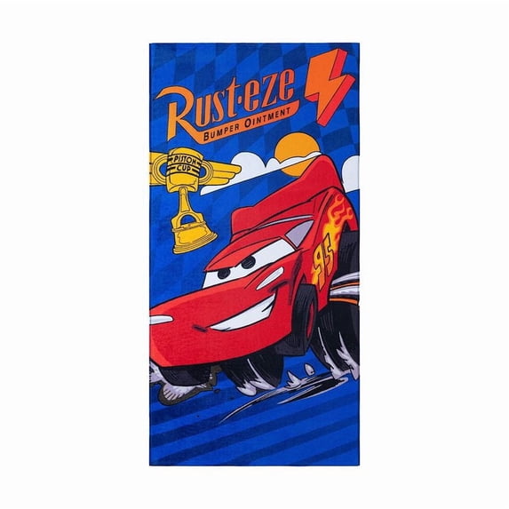 Kids Disney / Pixar's Cars Lightning McQueen Beach Towel - Walmart.com