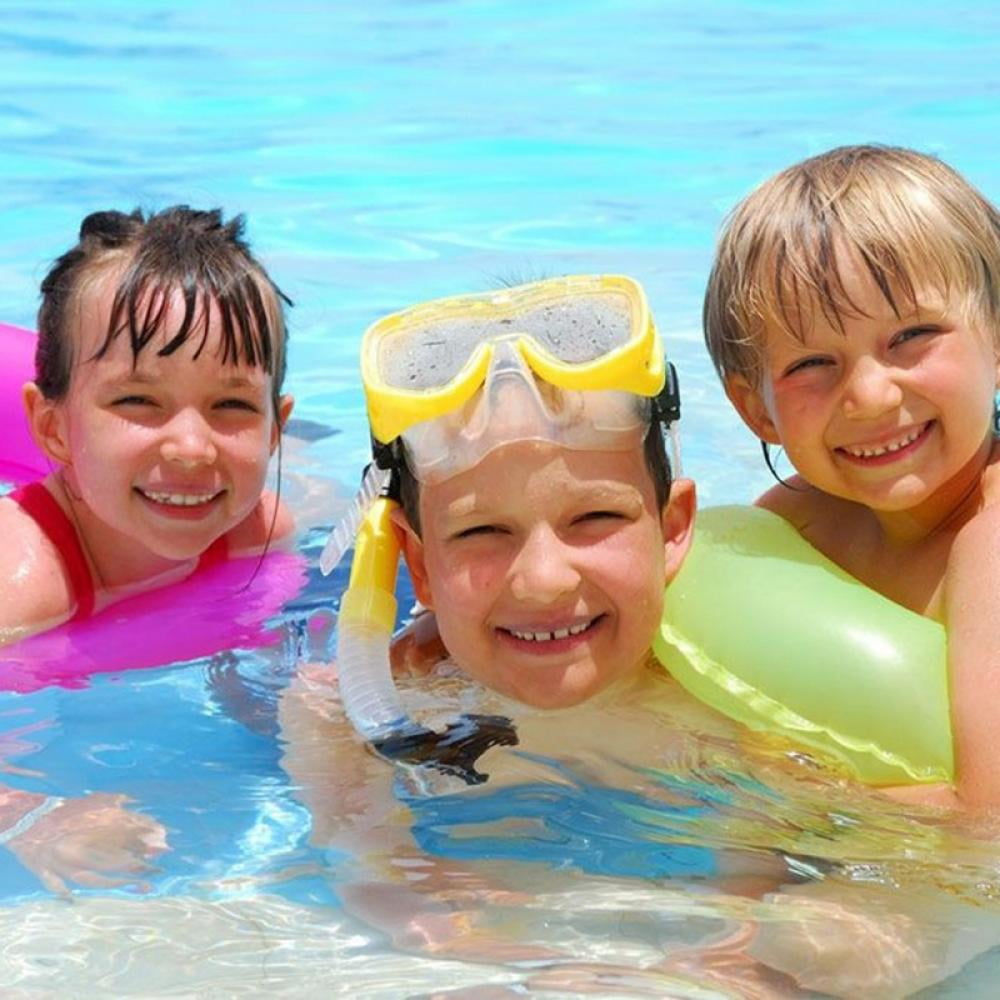 Kids Diving Goggle Mask Breathing Tube Anti-fog Swimming Glasses ...