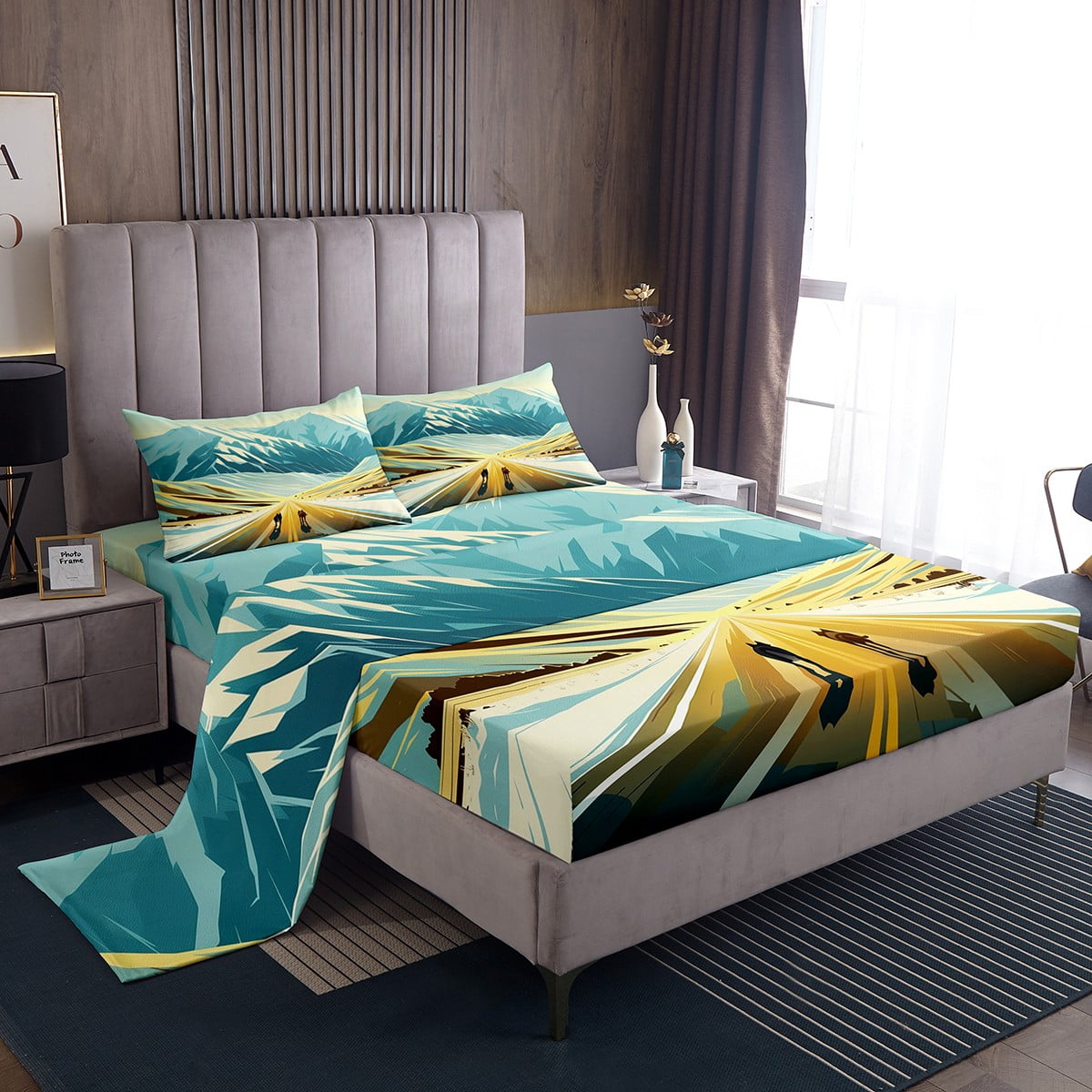 Dog Bed Sheets Twin Size Cartoon Dogs Bedding Set,Cute Pet Animal Sheet ...