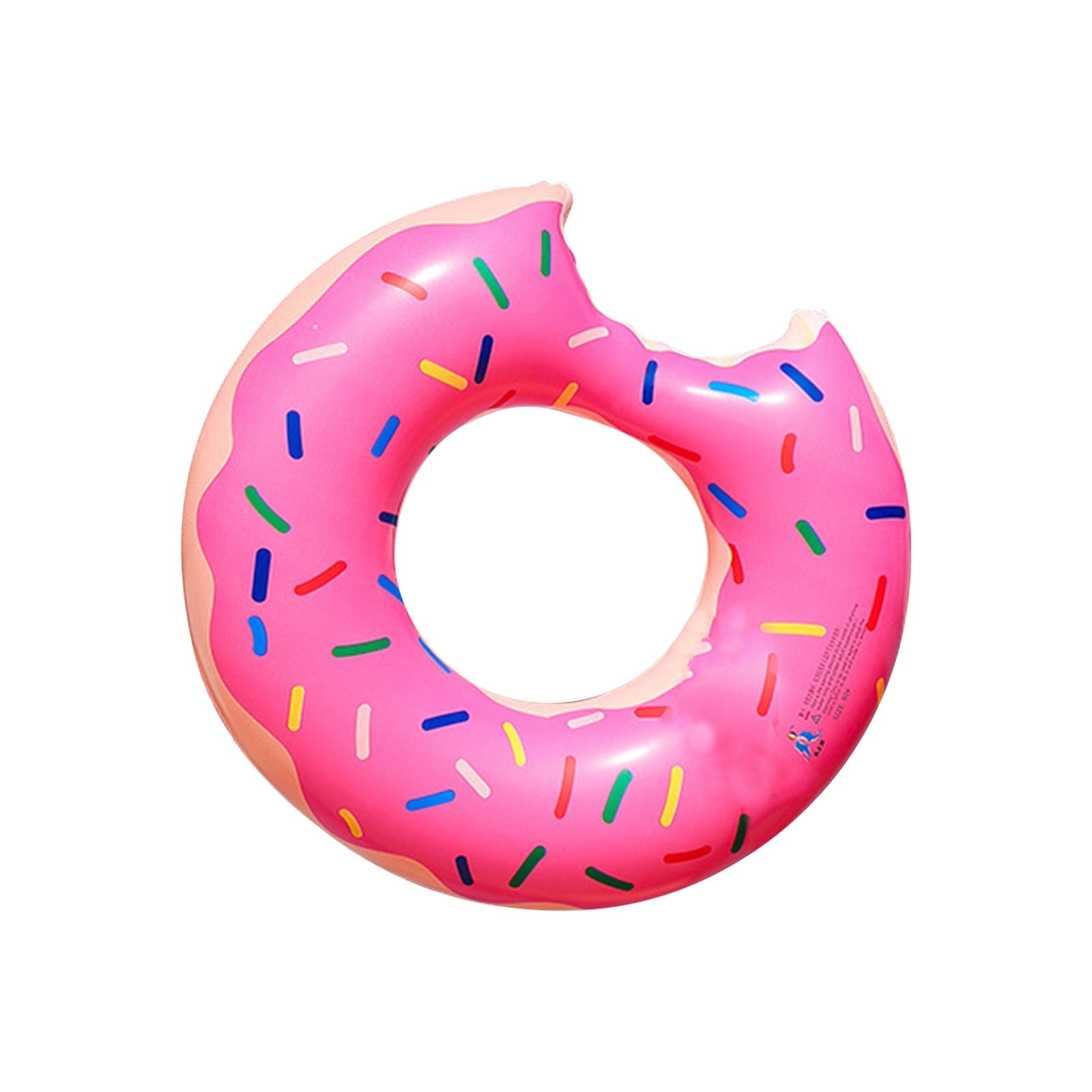 Kids Donut Pool Floats - 1 Pack Inflatable Swimming Rings Tubes for ...