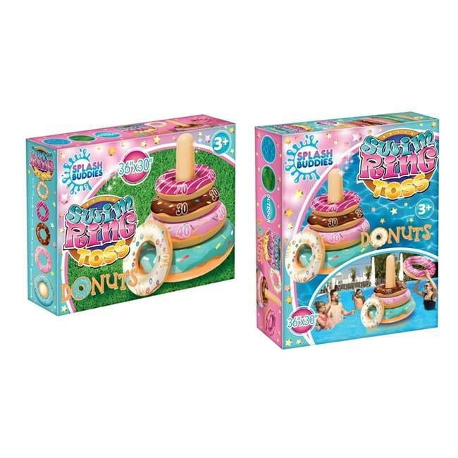 Kids Donuts Inflatable Ring Toss Toys - Walmart.com