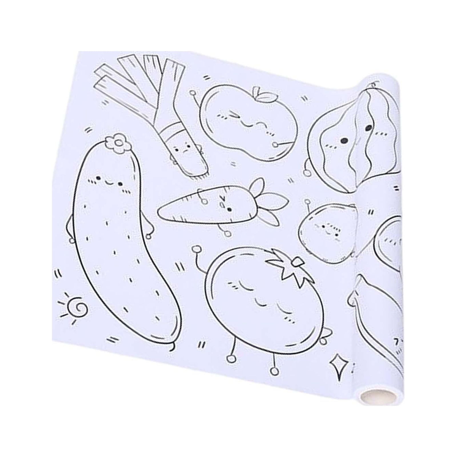 Kids Drawing Coloring Paper Roll 12x118 Inches Early Educational ...