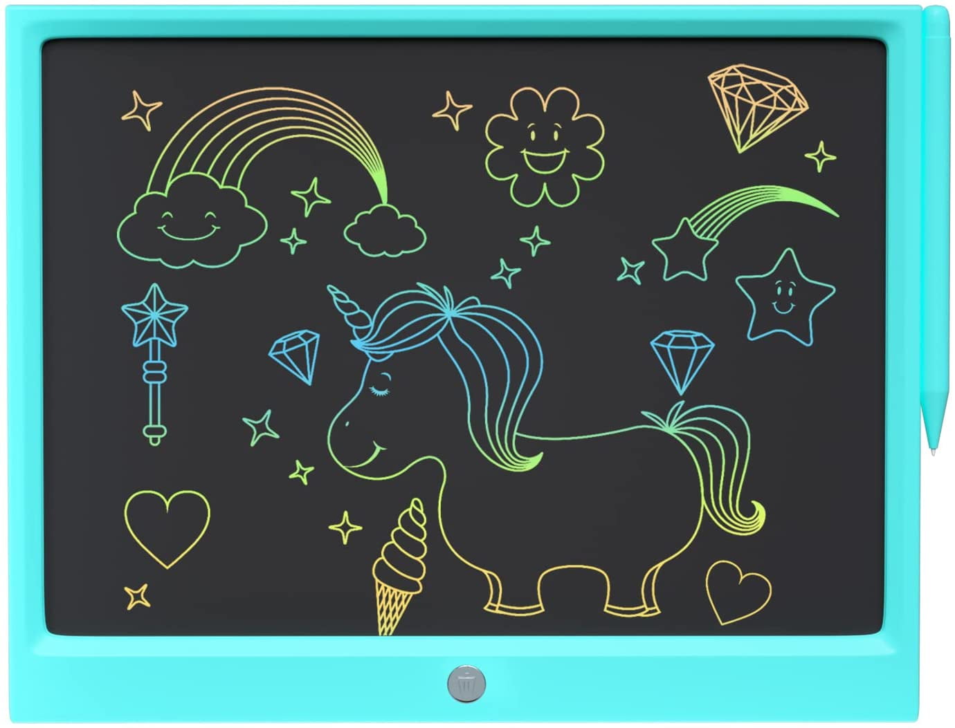 Kids Drawing Pad, LCD Writing Tablet, Erasable Doodle Scribbler Board ...
