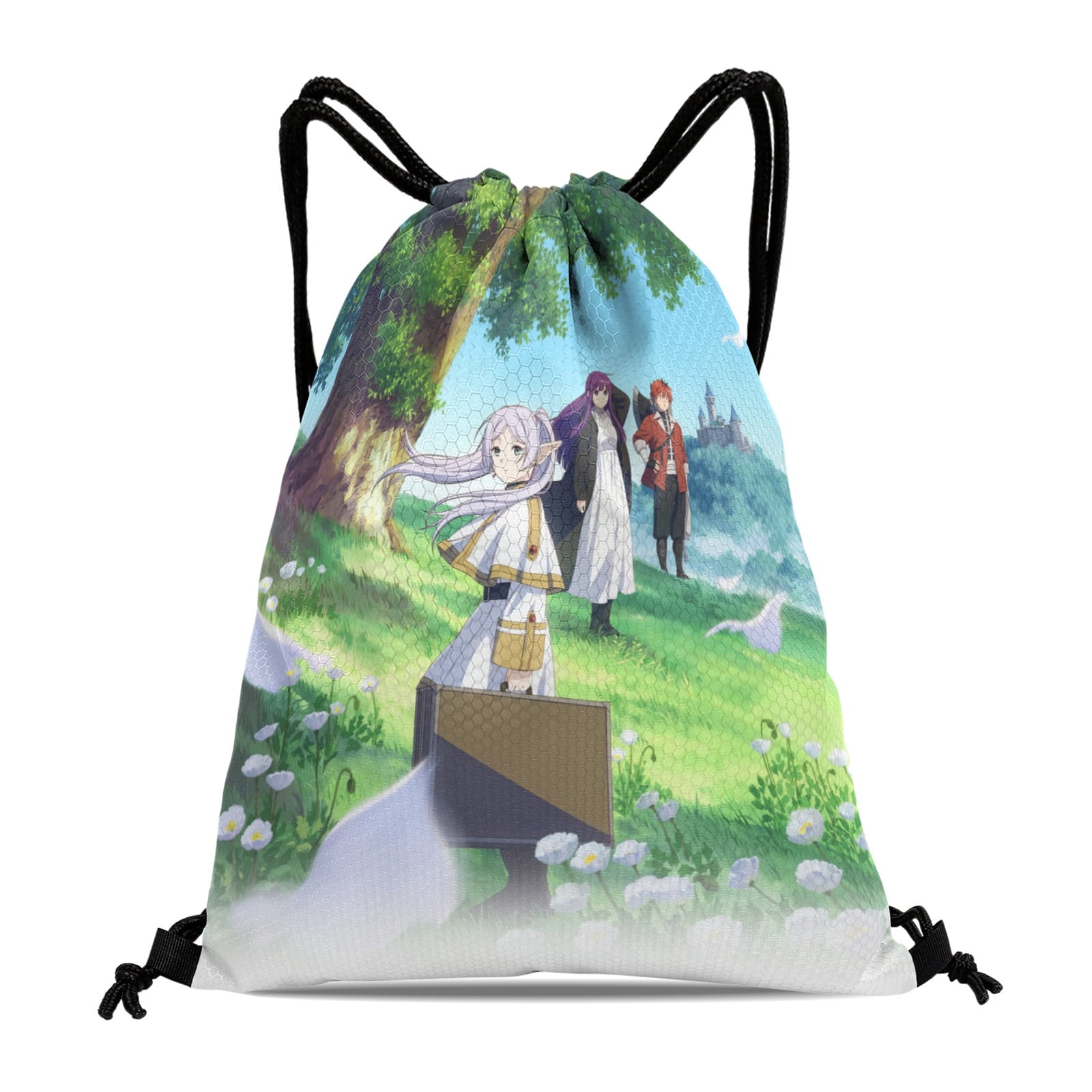 Drawstring Backpack for Frieren Beyond Journey's End Party Favor Bags ...
