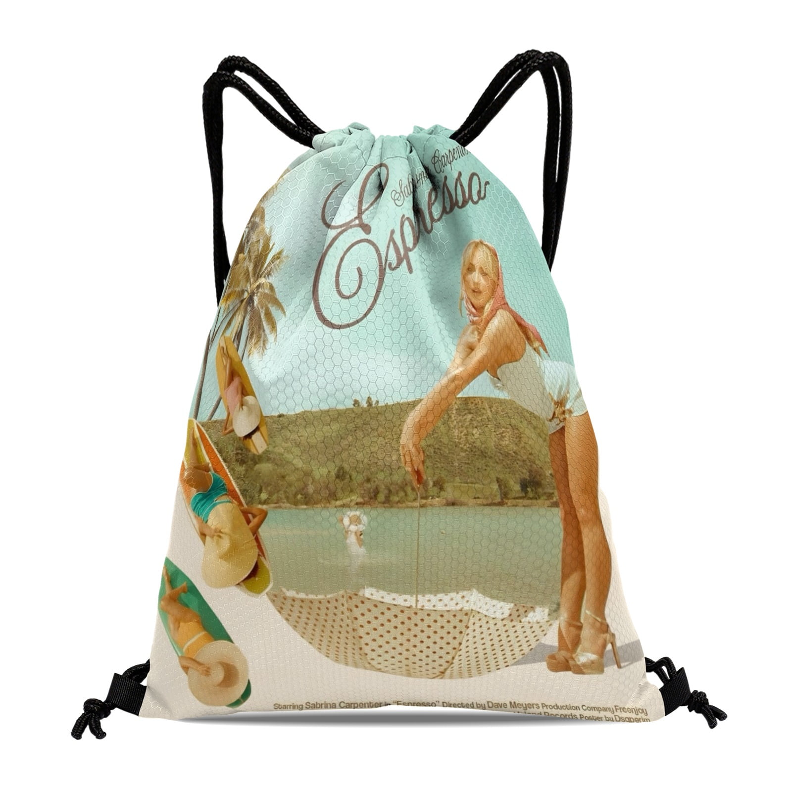 Drawstring Backpack for Sabrina Carpenter Sackpack Women Men Adults ...