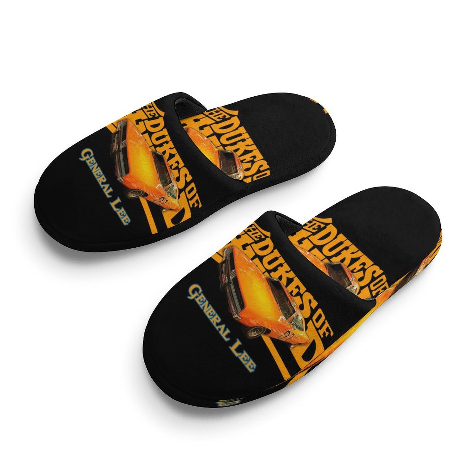 Kids Dukes Haz-zard Home Shoes Warm Memory Foam Cotton Slippers For ...