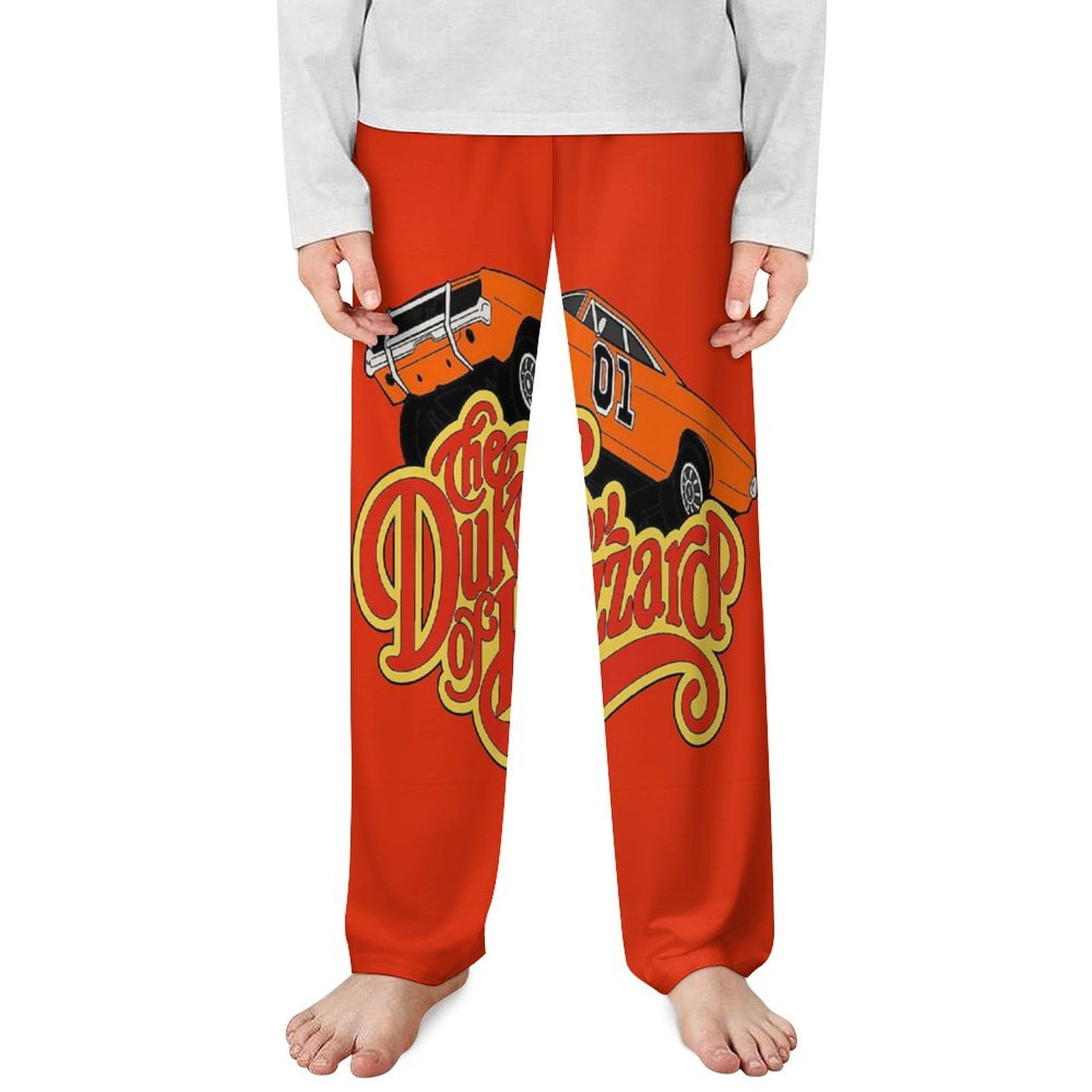 Kids Dukes Haz-zard Pajama Pants Cartoon Long Pj Pants Cute Elastic ...