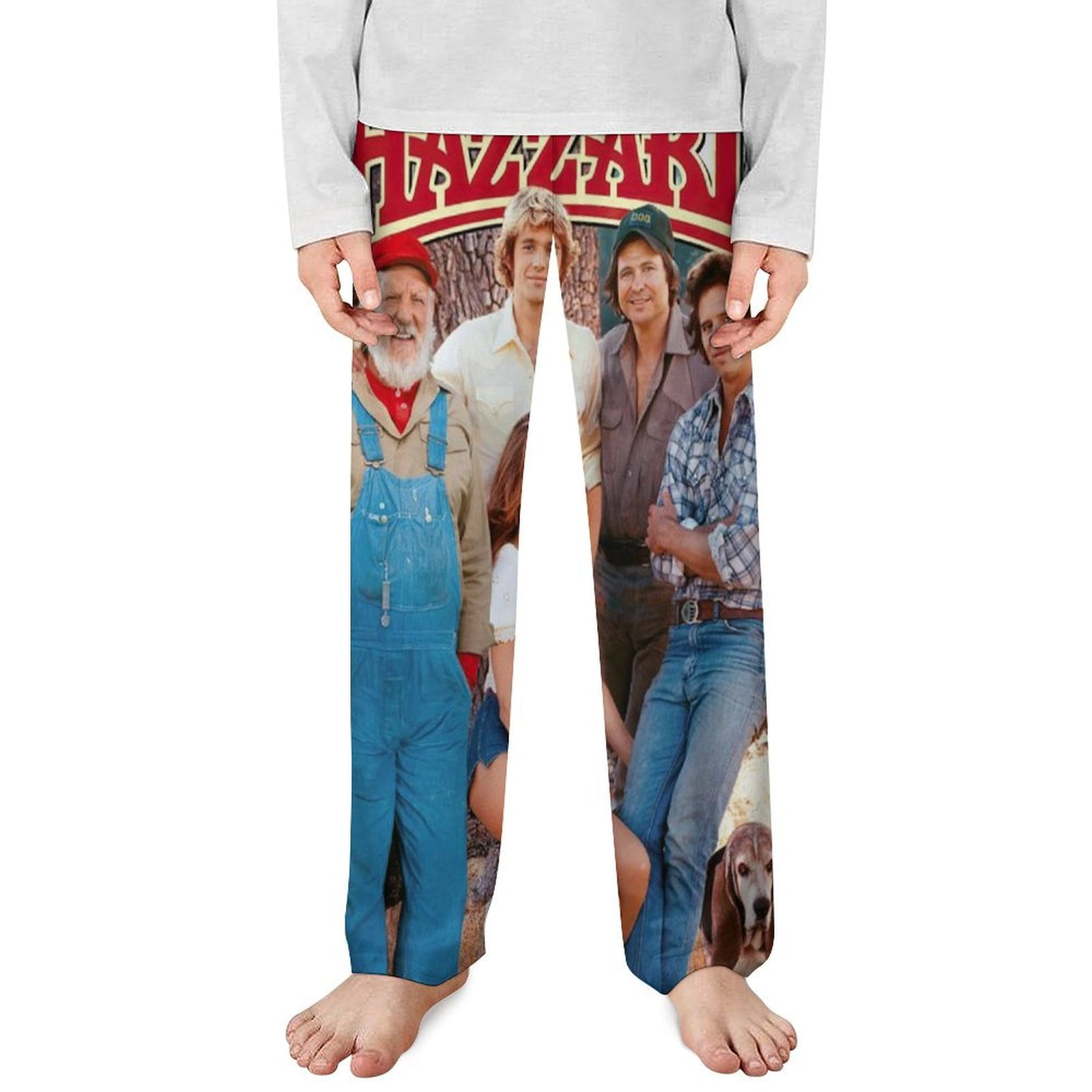 Kids Dukes Haz-zard Pajama Pants Cartoon Long Pj Pants Cute Elastic ...