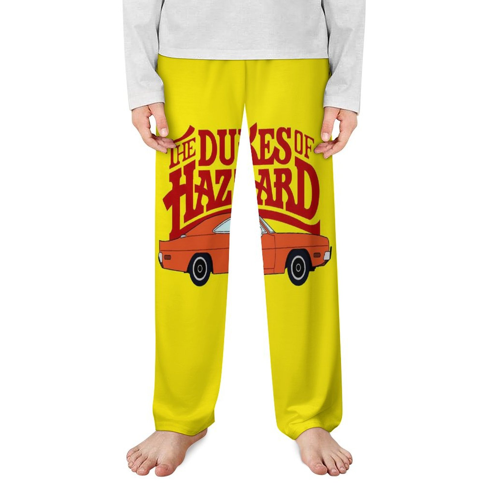 Kids Dukes Haz-zard Pajama Pants Cartoon Long Pj Pants Cute Elastic ...