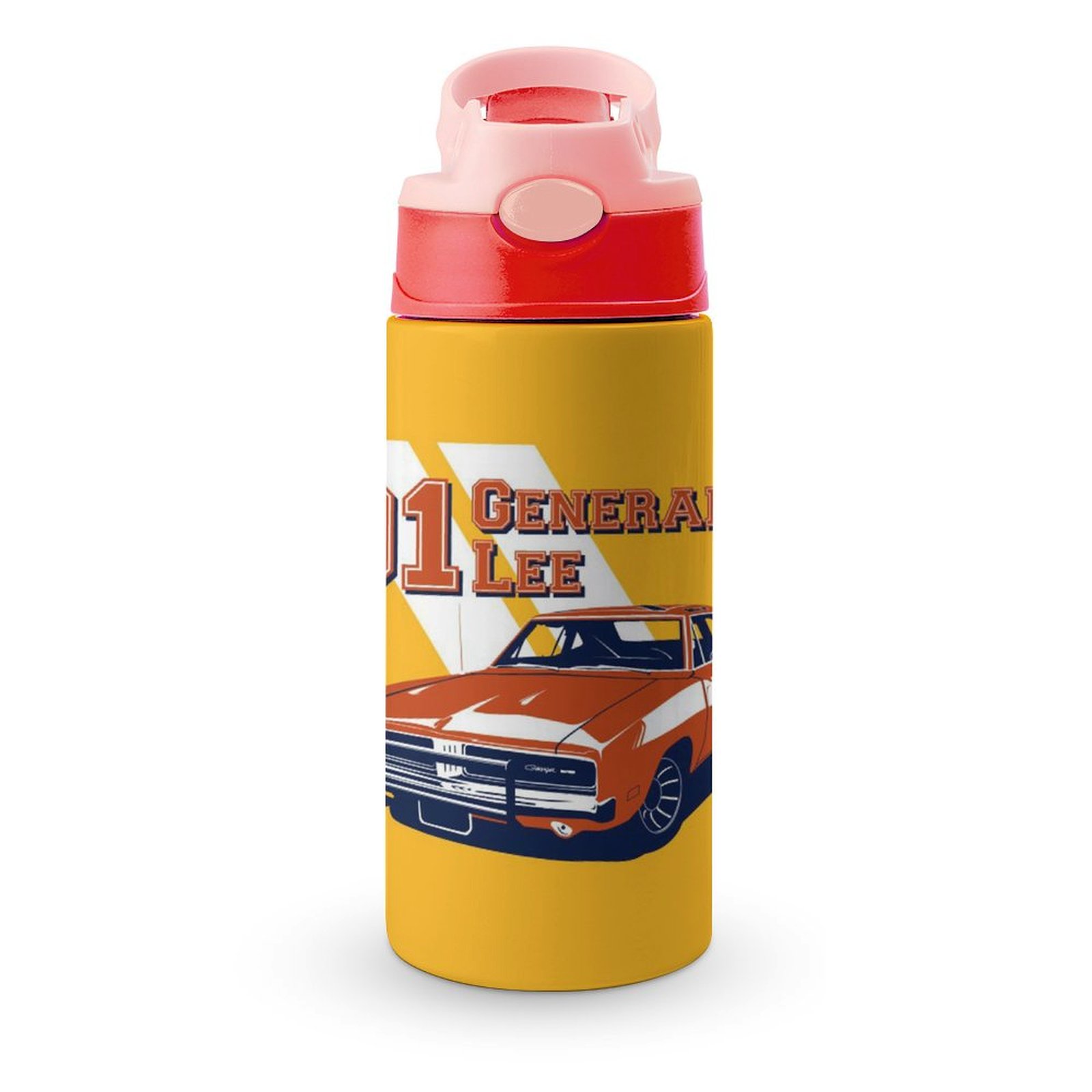 Kids Dukes Haz-zard Water Bottle Insulated Stainless Steel Water ...