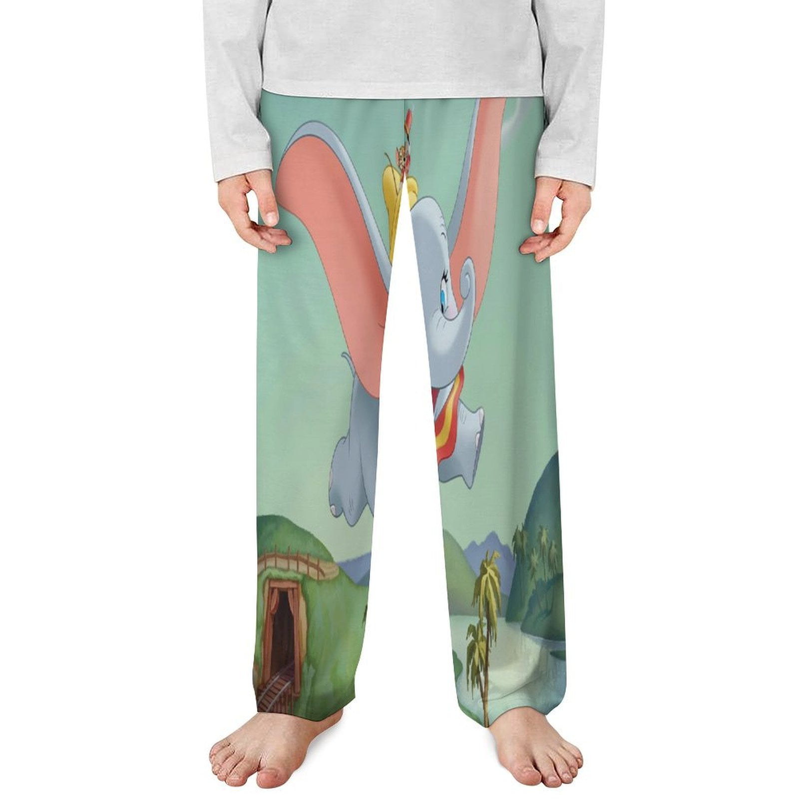 Kids Dumbo Pajamas Pant Comfortable Drawstring Lounge Pajama Pants ...