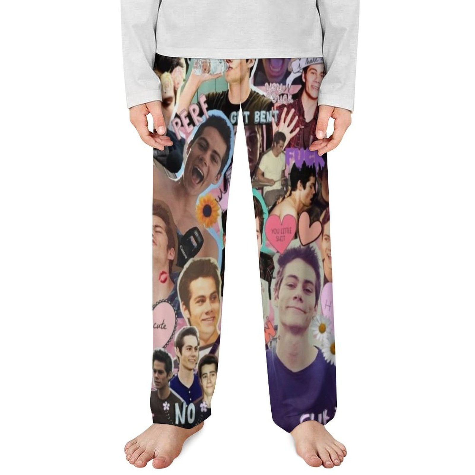Kids Dylan O-Brien Pajama Pants Cartoon Long Pj Pants Cute Elastic ...