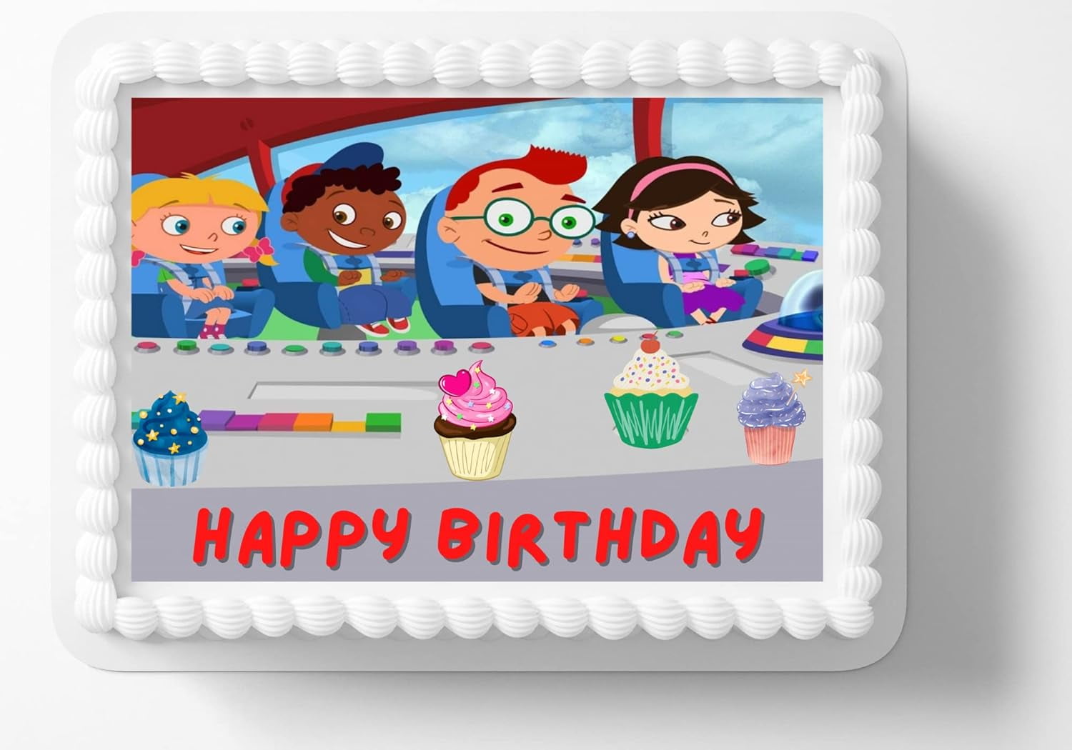 Kids Edible Image Edible Cake Topper Frosting Sheet Icing Paper Cake ...