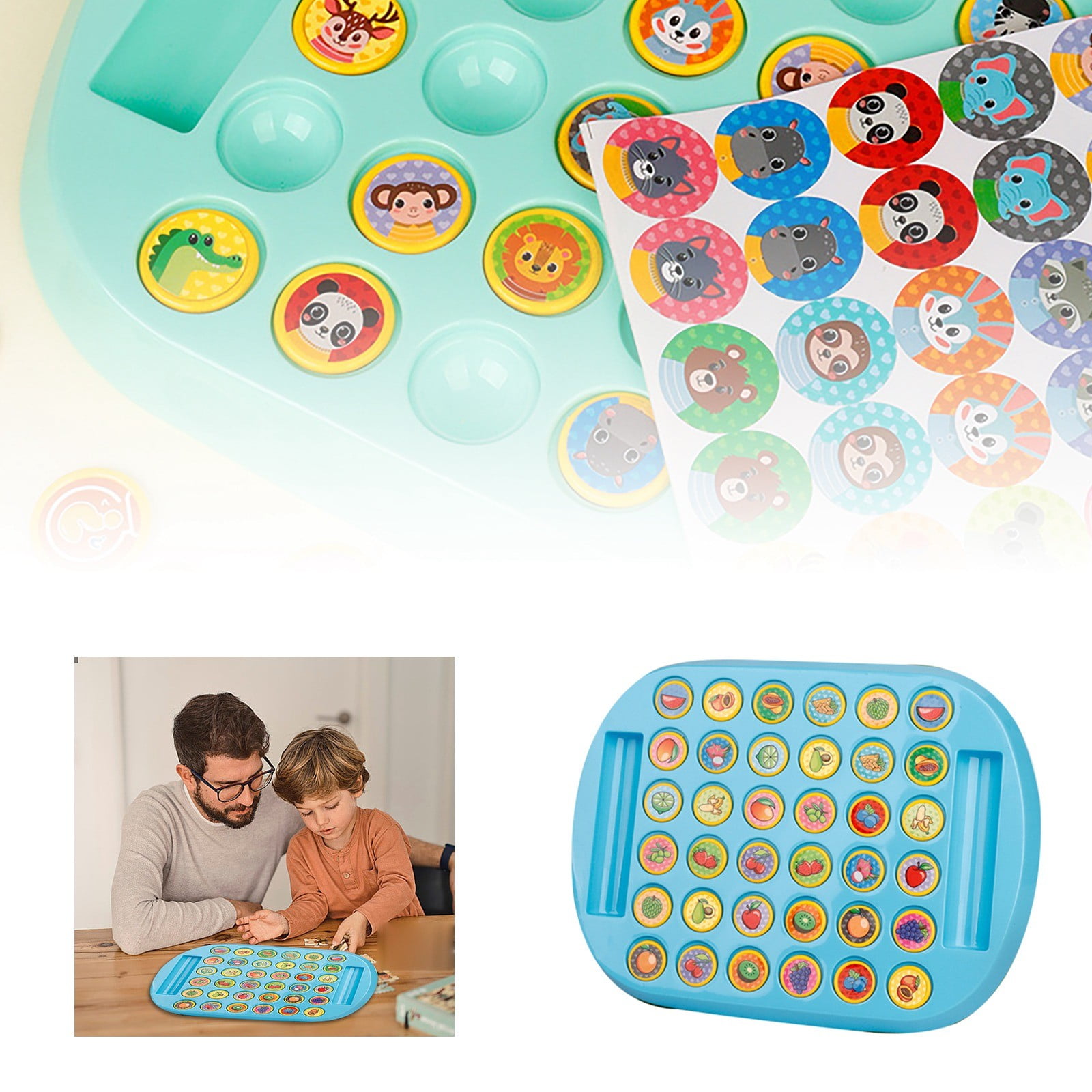 Kids Educational Matching Game Interactive Puzzle Toy for Children ...