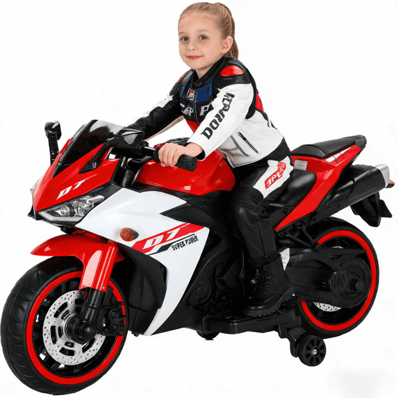 Kids Electric Motorcycle Ride On Toys for 3- 8 Years, Kids Motorcycle ...