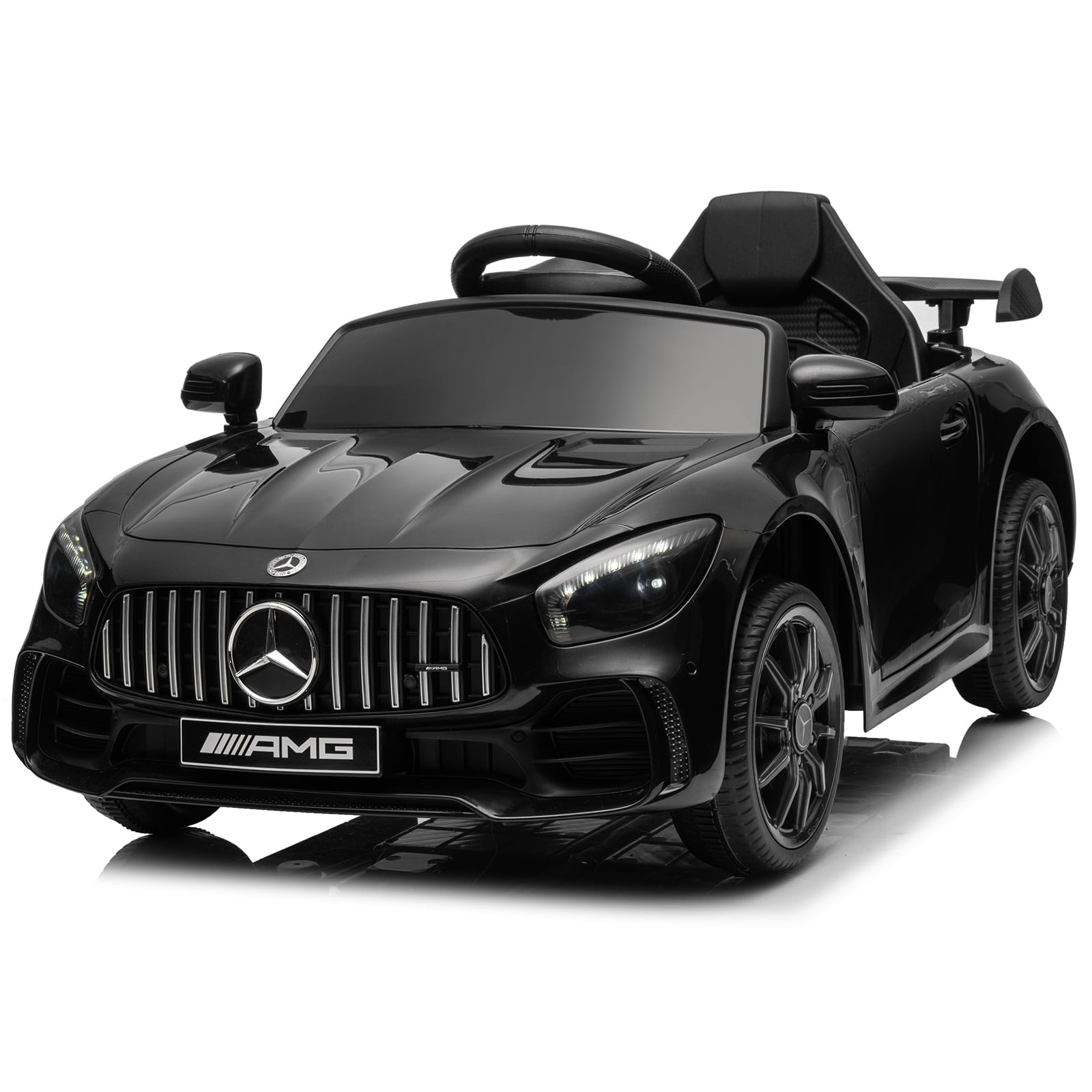 Kids Electric Cars 12V Mercedes-Benz Dual Drive 4.5Ah Electric Sport ...