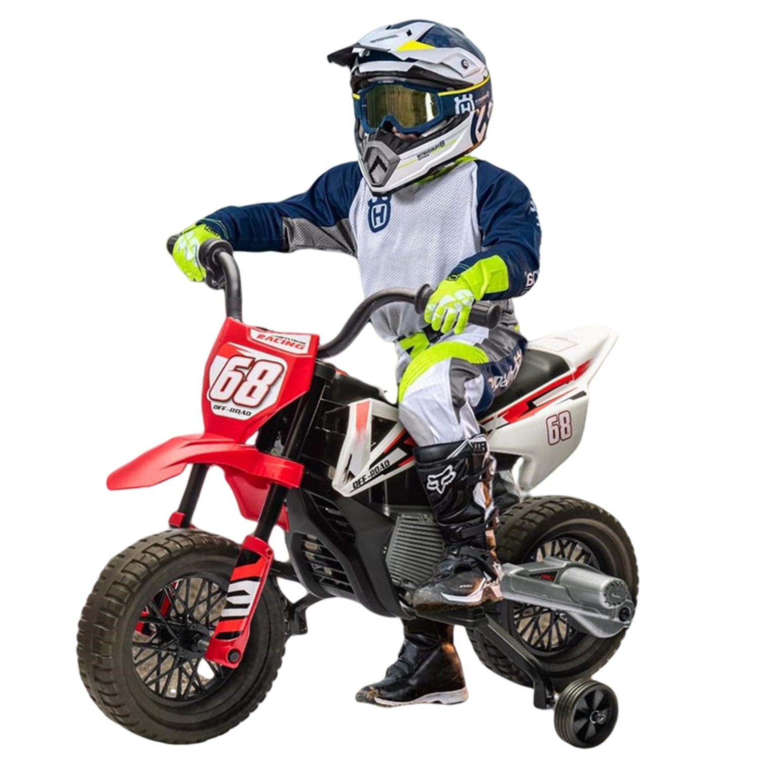 Kids Electric Motorcycle Dirt Bike,12V Ride-On Motorcycle Car for Kids ...