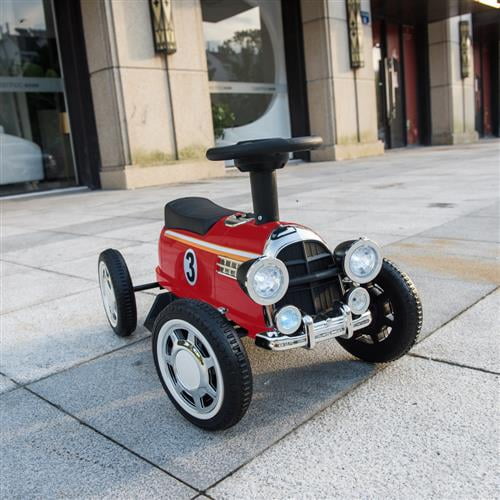 Kids Electric Ride On Car With Music Player LED Lights 6V Red - Walmart.com