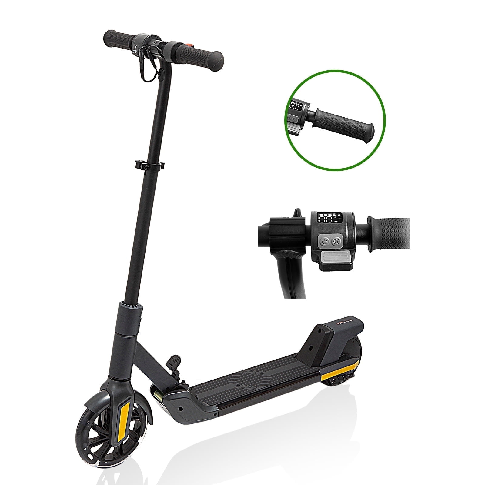Kids Electric Scooters for Age 6-14 150W Motor LED Display 3-Speed ...