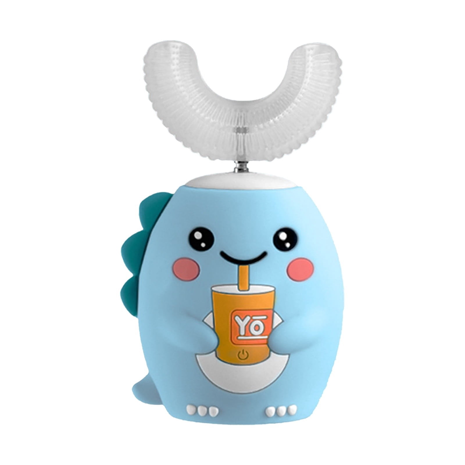 Kids Electric Toothbrushes, U Shaped Ultrasonic Toothbrush,Rechargeable ...