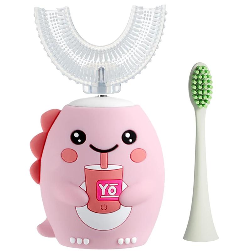 Kids Electric U Shaped Toothbrush Children Rechargeable Sonic ...