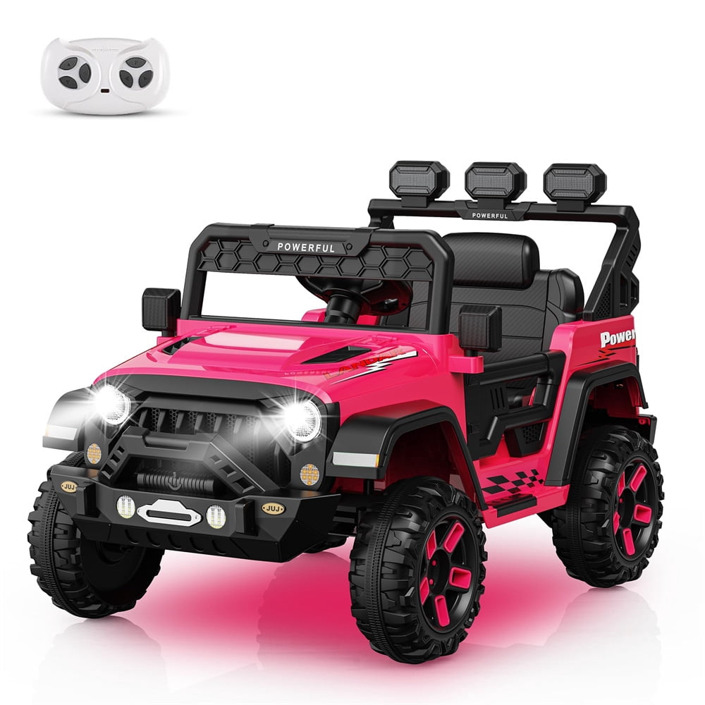 Kids Electric Vehicle for Ages 3-6, Ride on Car with 2.4G Remote ...