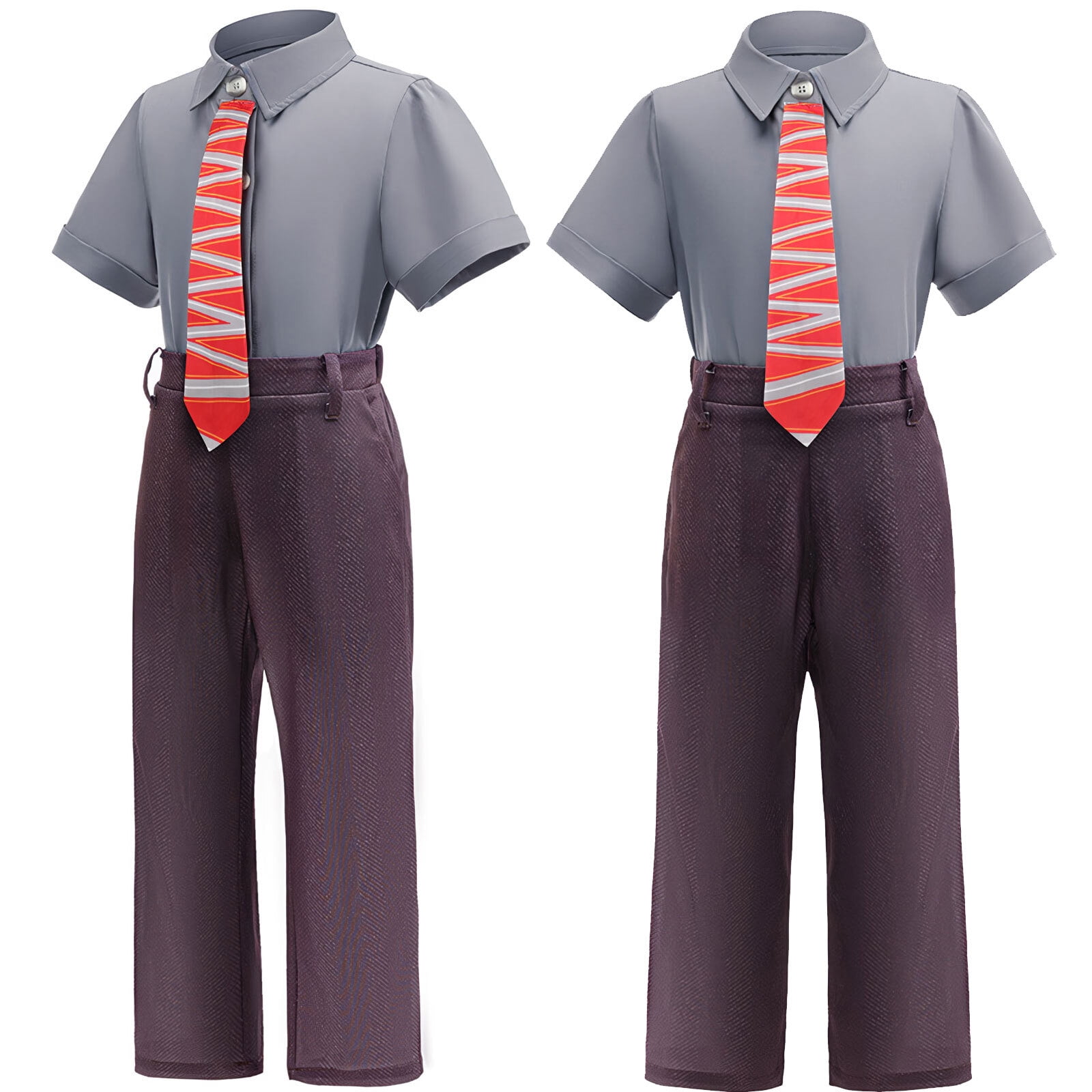 Kids Emotion Costume Outfits Halloween Anxiety Anger Cartoon Cosplay ...