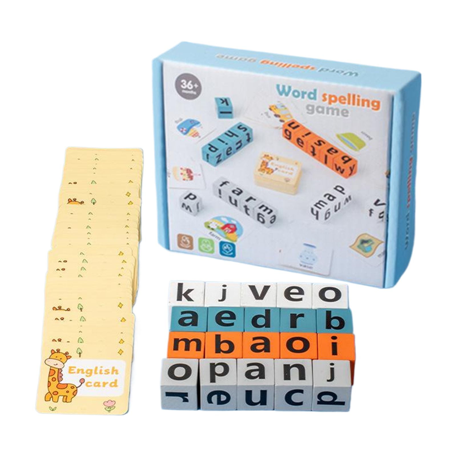 Kids English Spelling Game - Fun Alphabet Learning Toy for Preschoolers ...