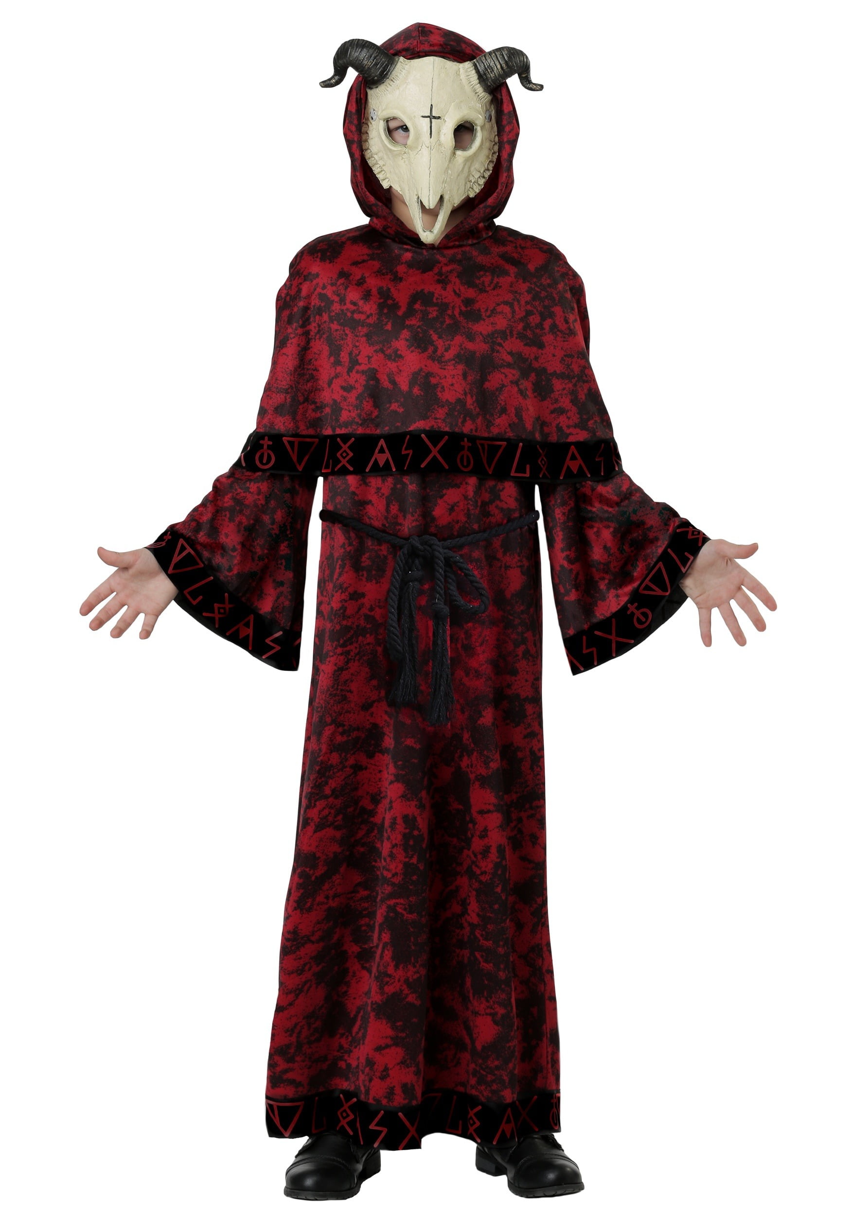 Kids Evil Skull Demon Costume - Walmart.com