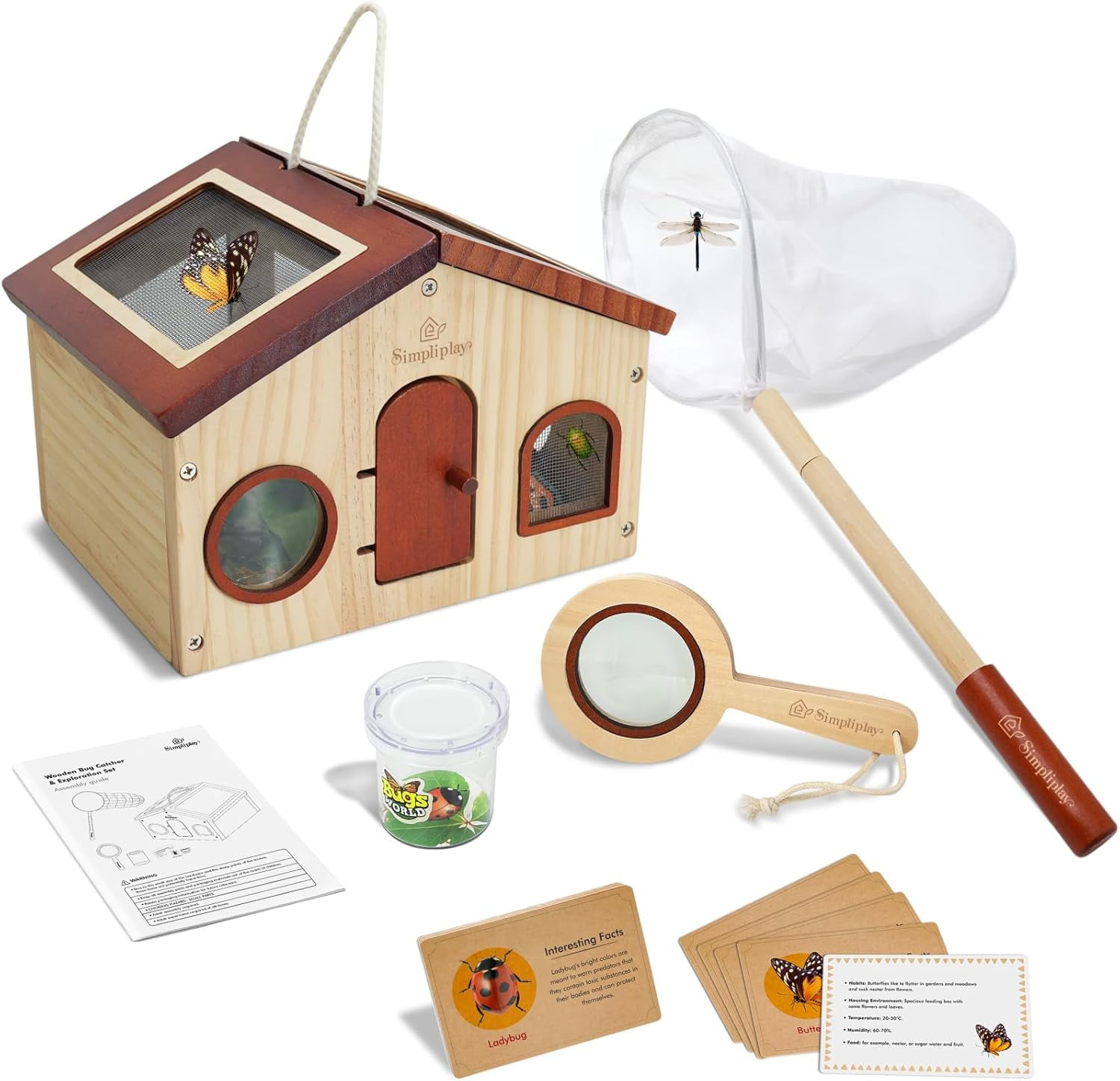 Kids Explorer Kit & Bug Catcher for Kids, Outdoor Toys with Large ...