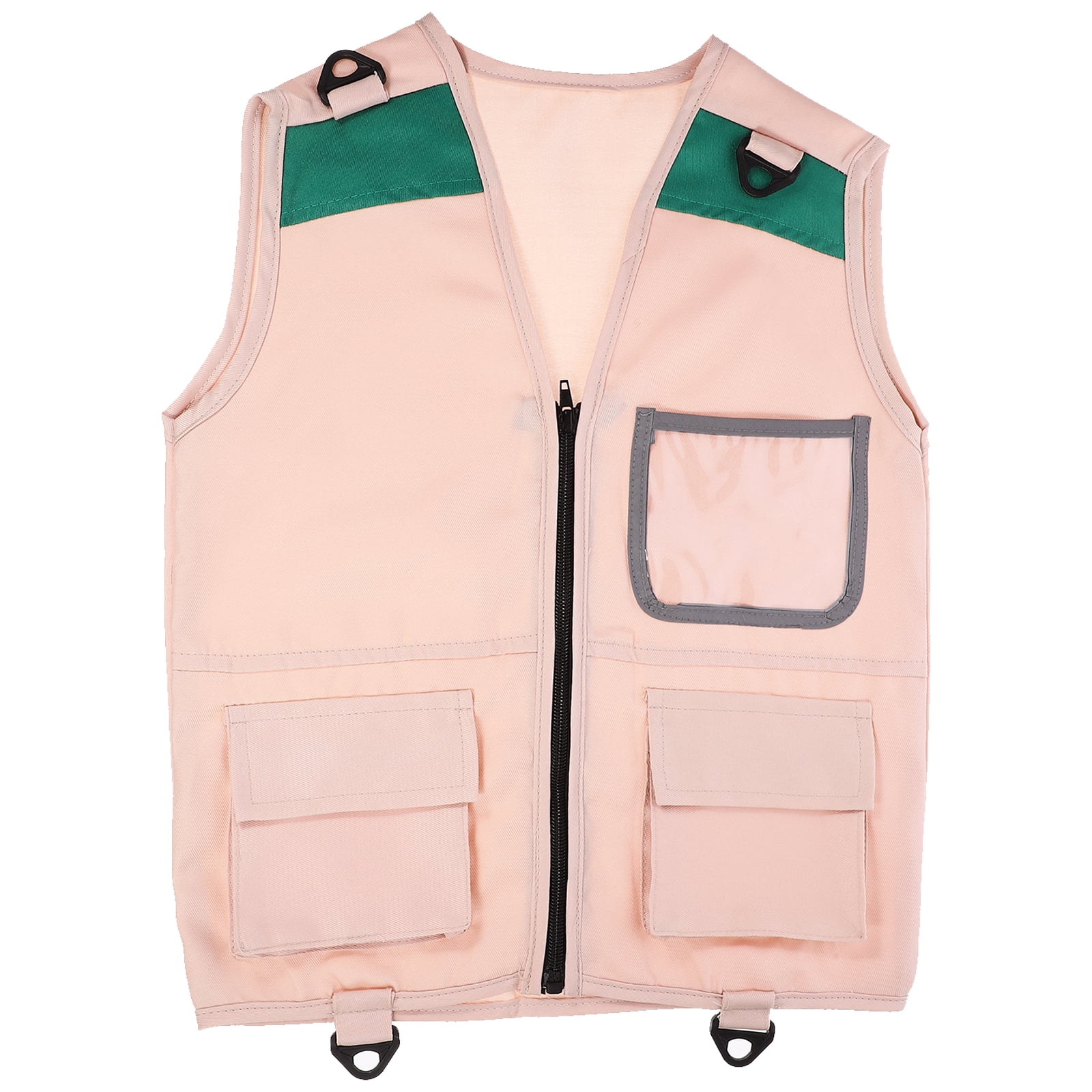 RENACLIPY Explorer Girls Costume Lightweight Vest Khaki 1Pcs - Walmart.com