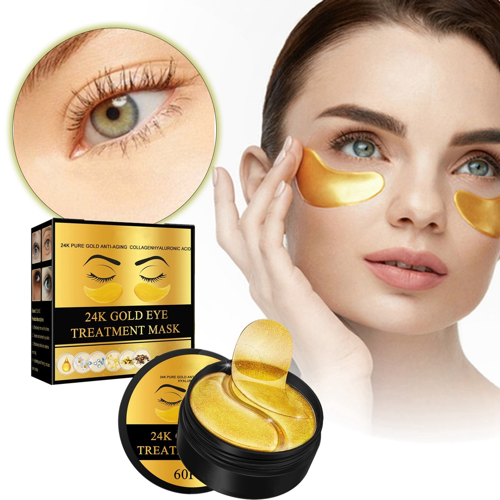 Kids Eye Patch Gold Eye Diminish Under Eye Bags Firming And Hydrating Lift Eye Corners Reduce ...