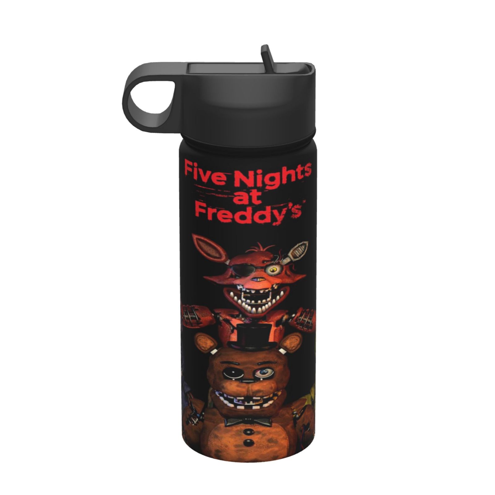Kids Five Nights At Fre-dd Water Bottle Vacuum Insulated Stainless ...
