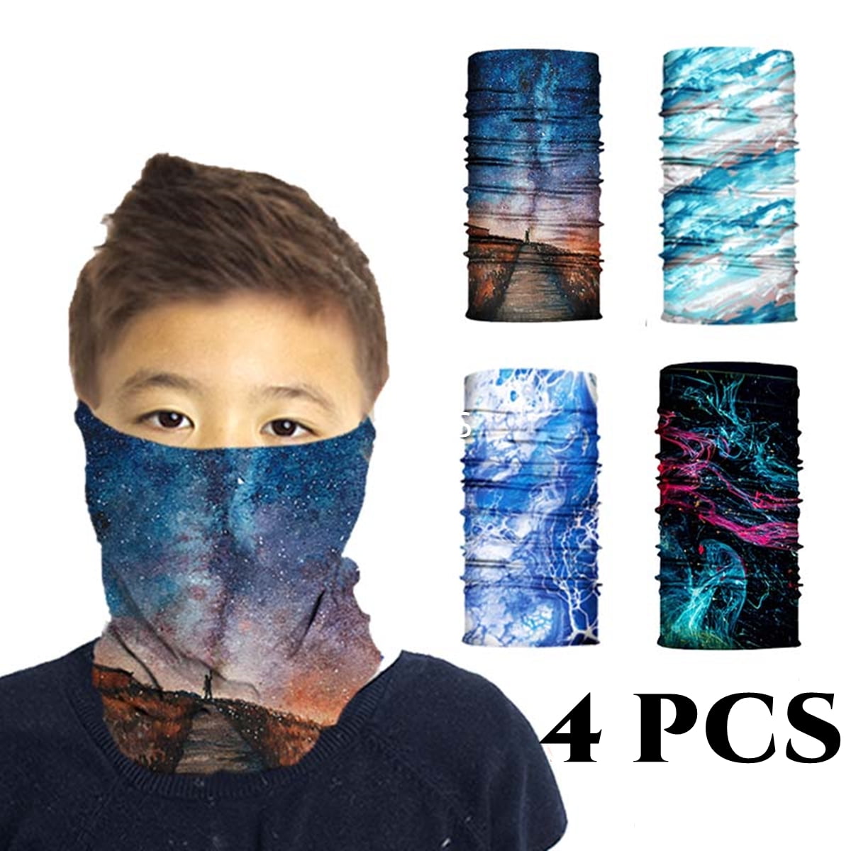 Kids Face Neck Cover Neck Gaiter Face Mask Bandana with Sun UV ...