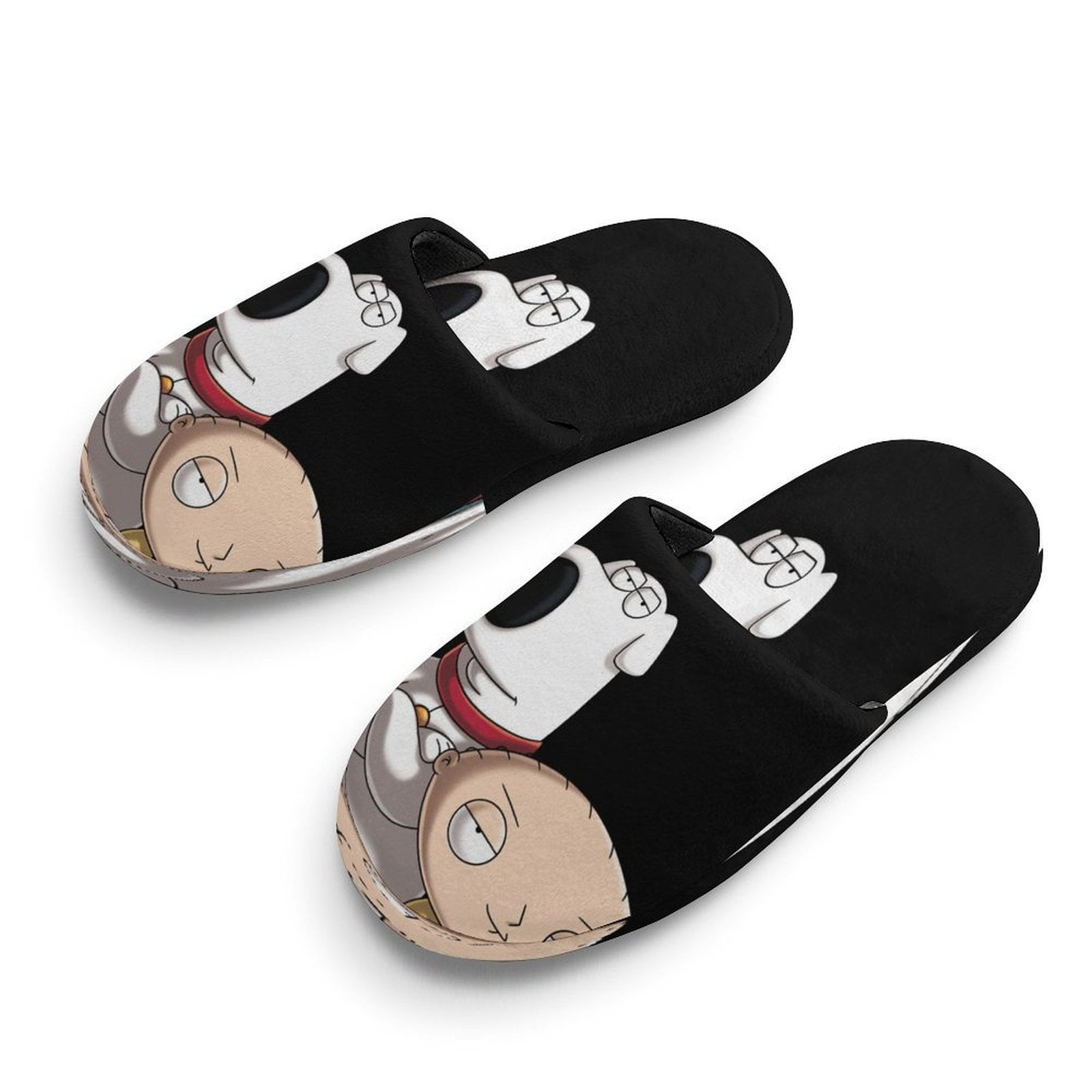 Kids Fam-ily Guy Home Shoes Warm Memory Foam Cotton Slippers For Boys ...