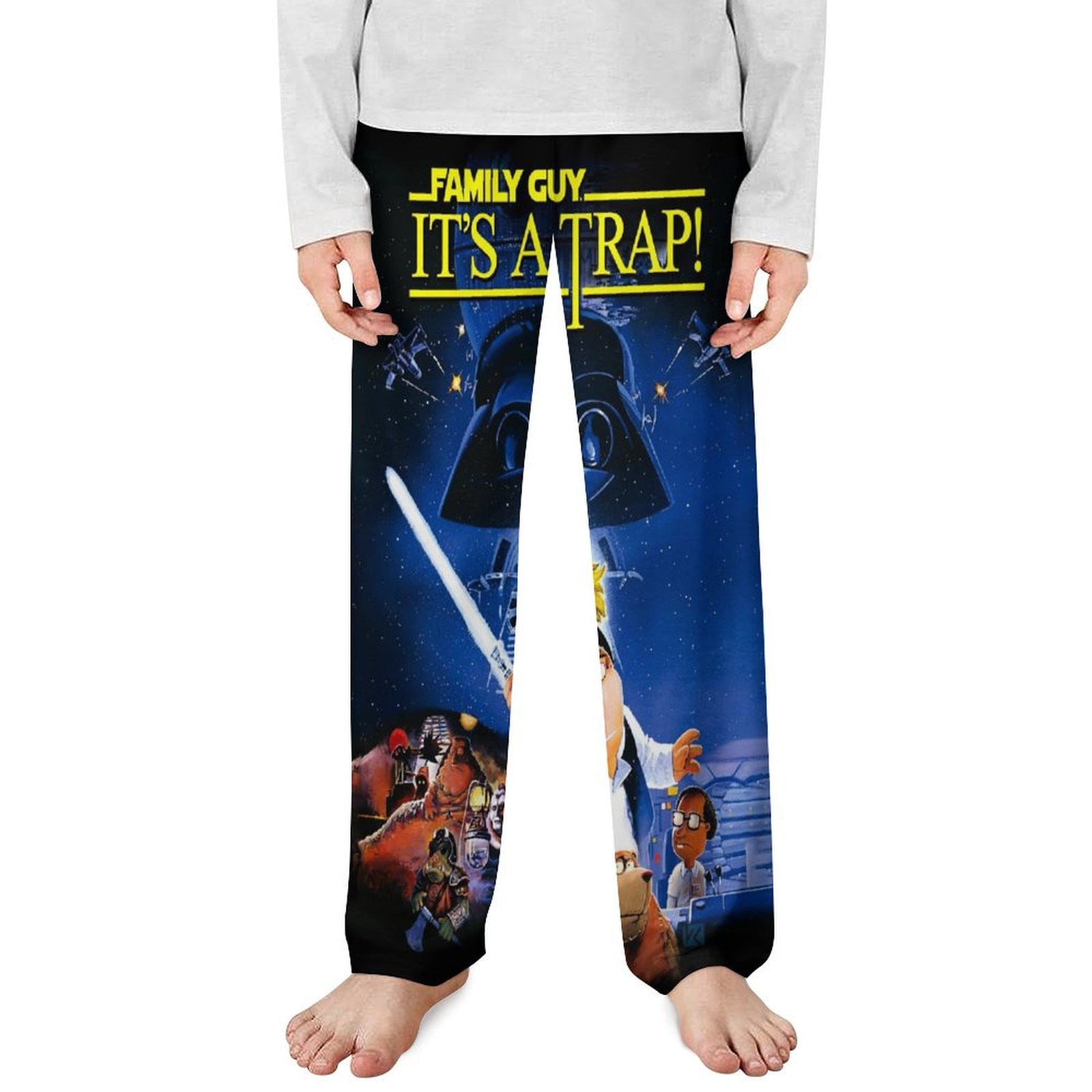 Kids Fam-ily Guy Pajama Pants Cartoon Long Pj Pants Cute Elastic Waist ...
