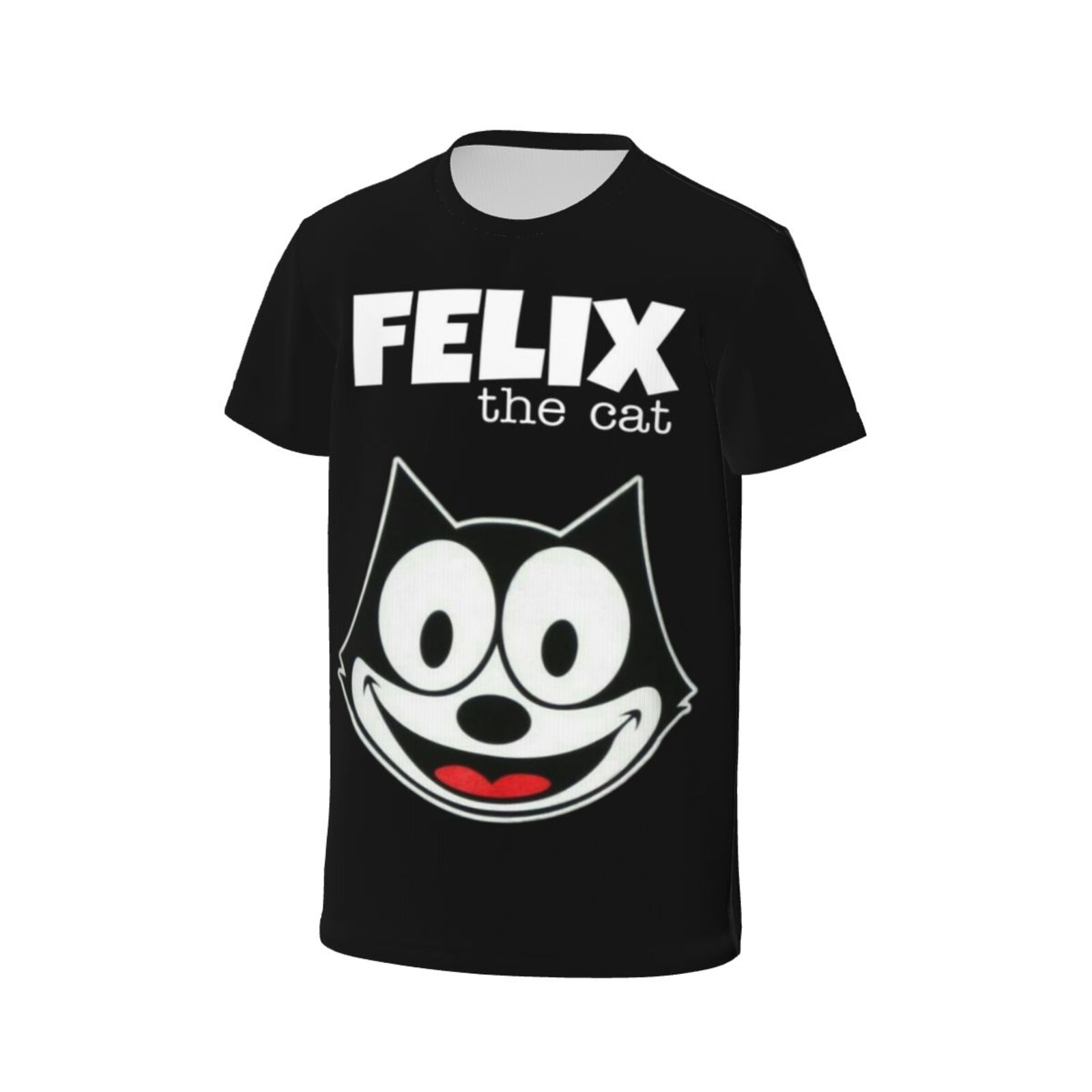 Kids Felix The Cat Graphic Tees Funny Cartoon 3D Print Short Sleeve T ...