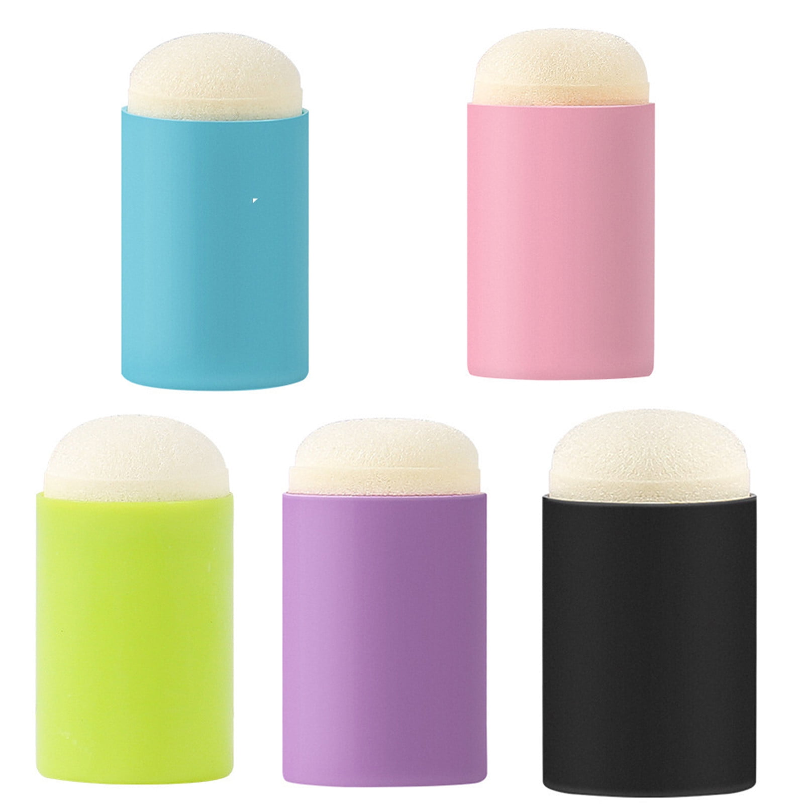 Kids Finger Painting Kit with 5 Sponge Applicator Covers, Non-Toxic ...