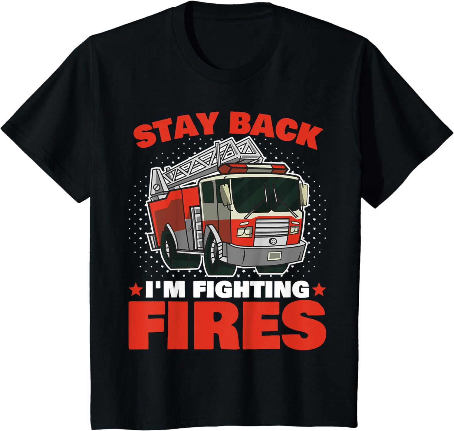 Kids Firefighter Shirt Fireman Shirt For Toddler Boys Firefighter T ...