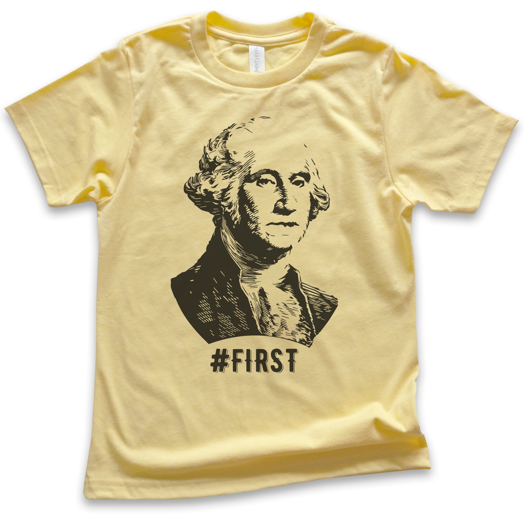 Kids First! George Washington Shirt, Youth Kids Boy Girl T-Shirt, Funny ...