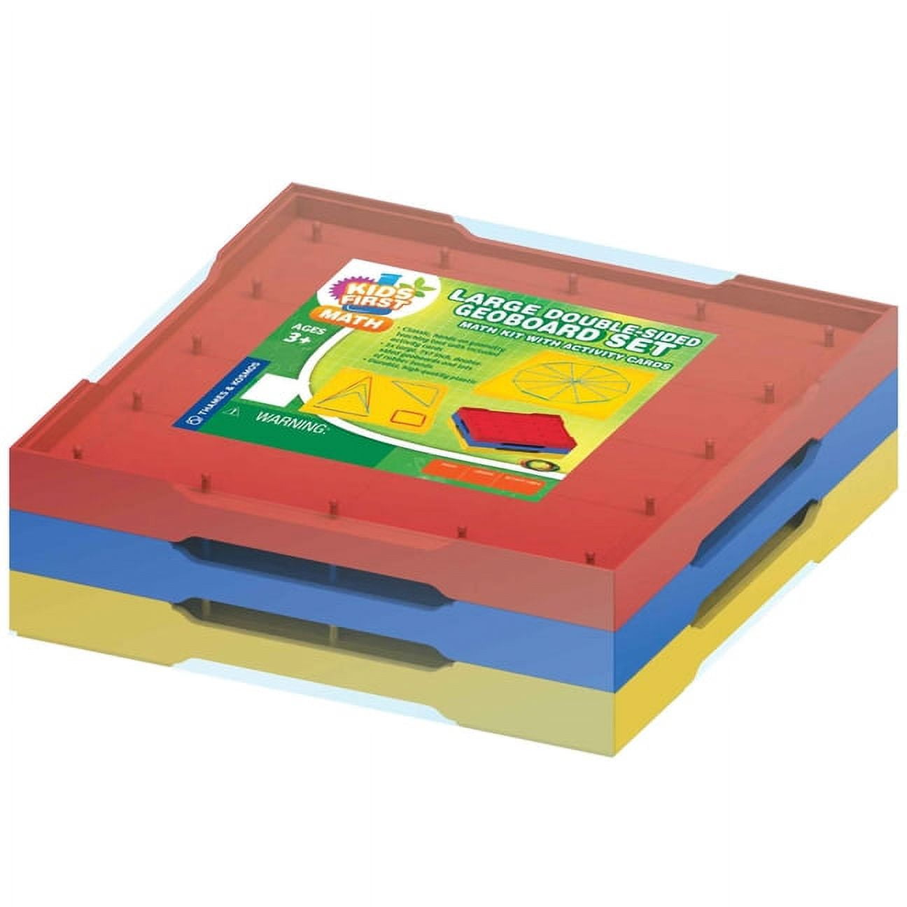 Kids First Math: Large Double-Sided Geoboard Set - Walmart.com