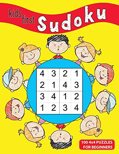 Pre-Owned Kids First Sudoku: 100 4x4 Puzzles For Beginners: 6 (Easy ...