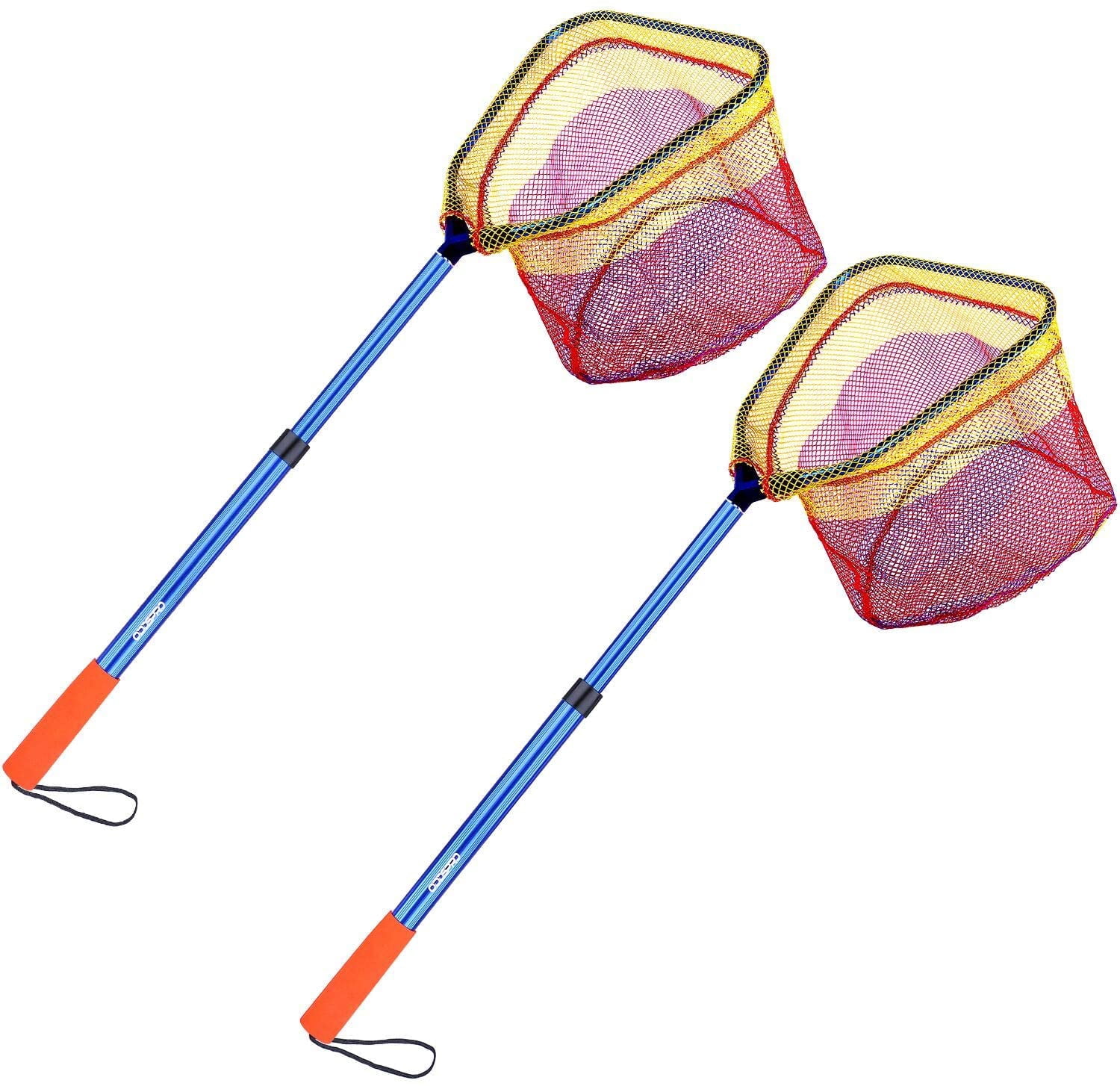 Kids Fishing Net - Telescoping Bait, Minnow, and Butterfly Net With 11. ...