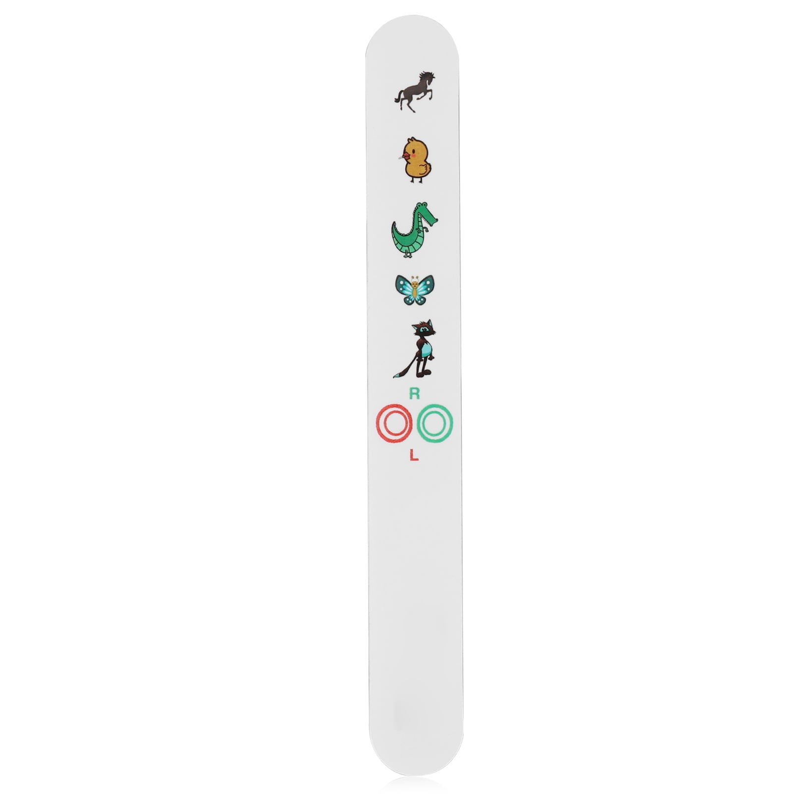 Kids Fixation Stick Vision Tester Clear Colorful Animal Patterns ...