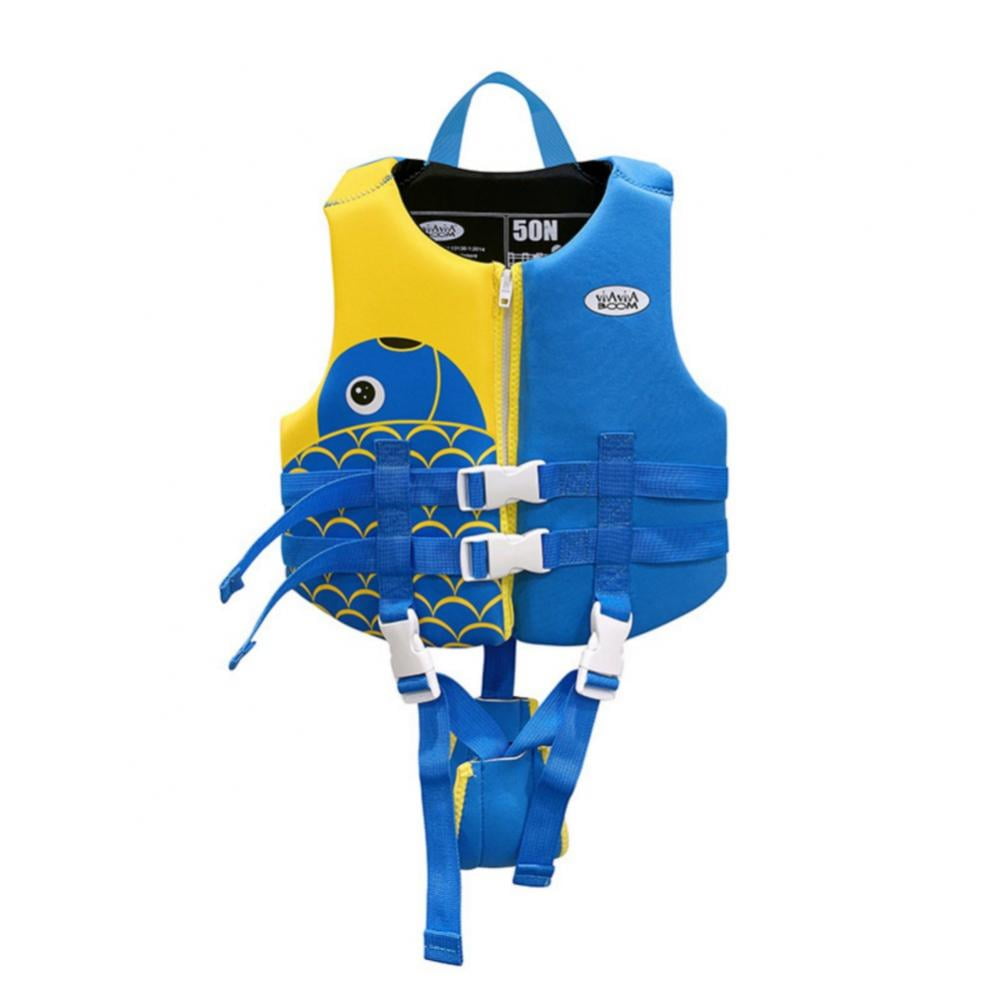 Kids Float Jacket Swim Vest - Children Flotation Swimsuit Boys Girls ...