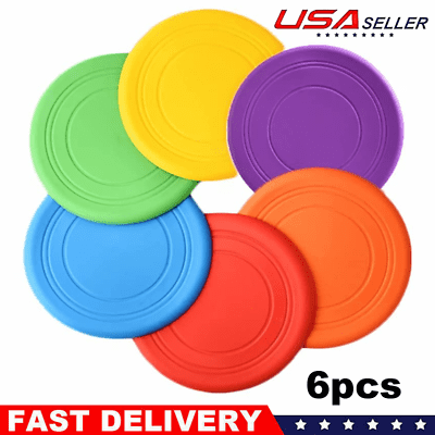 Kids Flying Disc Toy Outdoor Playing Lawn Game Disk Flyer for Children ...